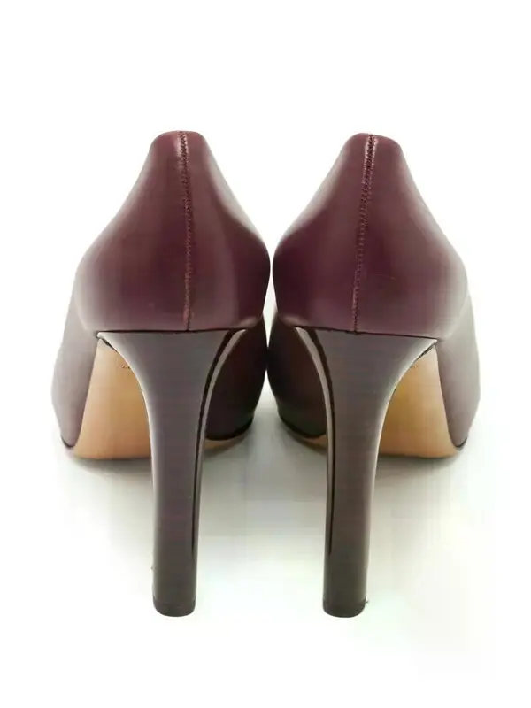 FERRAGAMO Leo Leather Heeled Pumps