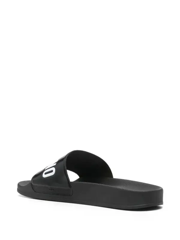 Moschino Embossed Slides