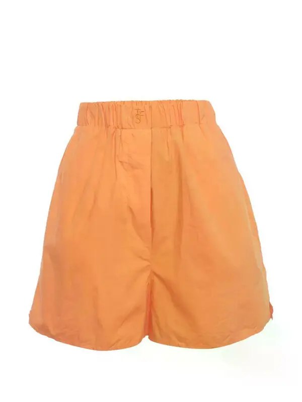 FRAME Lui Cotton Poplin Shorts