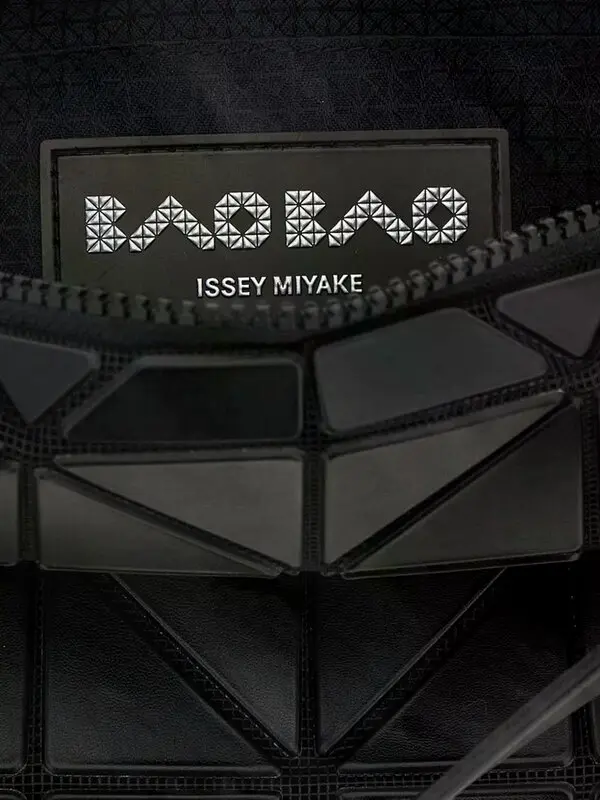 Issey Miyake Geometric Panel Shoulder Bag