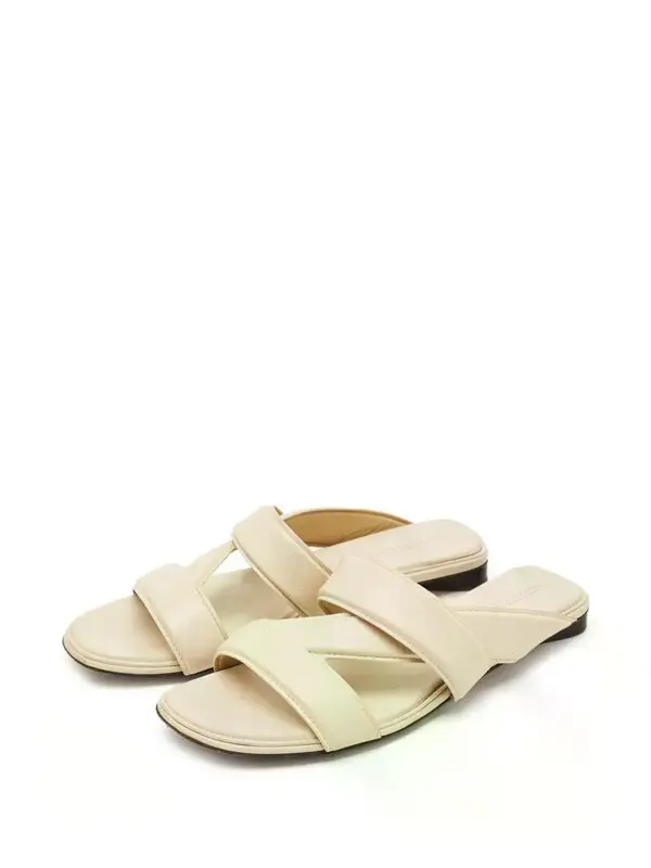 Bottega Veneta The Band Leather Slides
