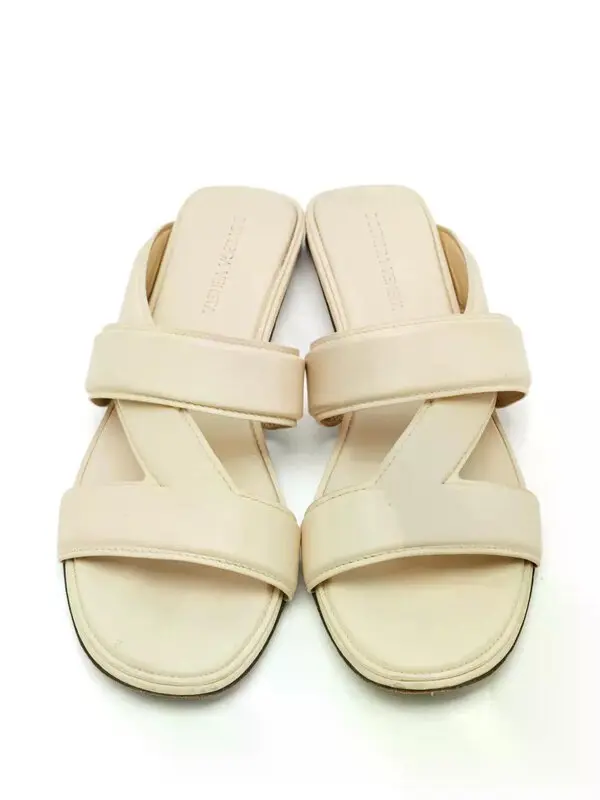 Bottega Veneta The Band Leather Slides