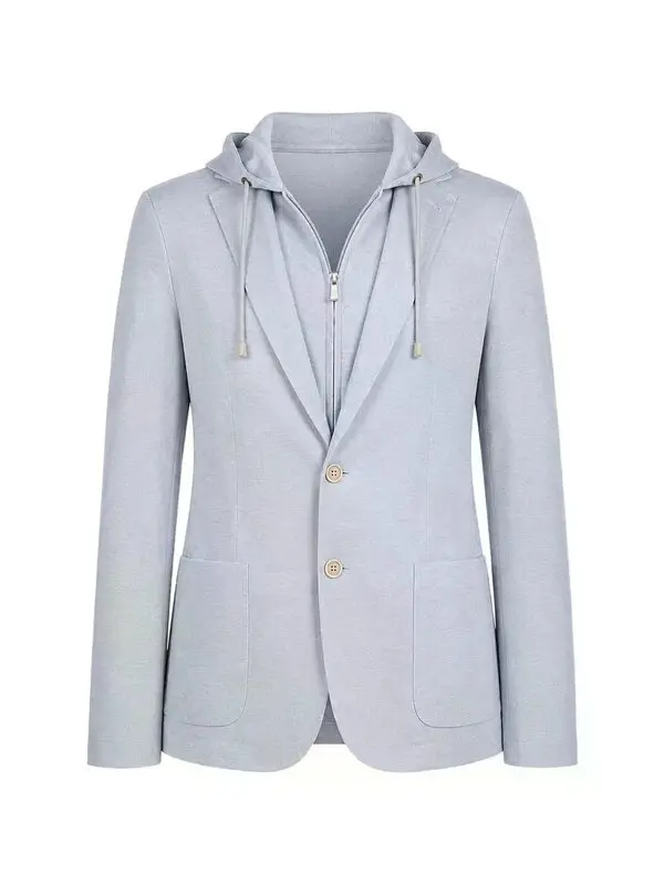 Eleventy Hooded Blazer