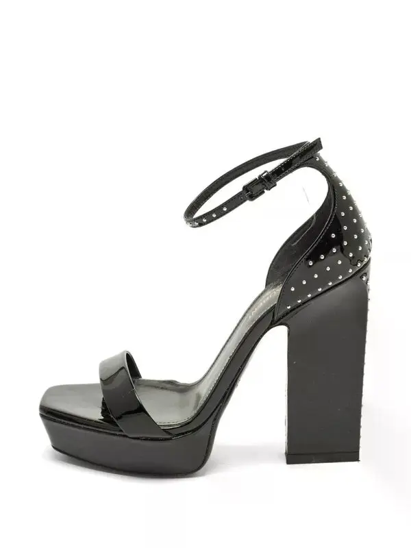 Saint Laurent Studded Platform Sandals