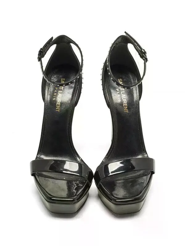 Saint Laurent Studded Platform Sandals