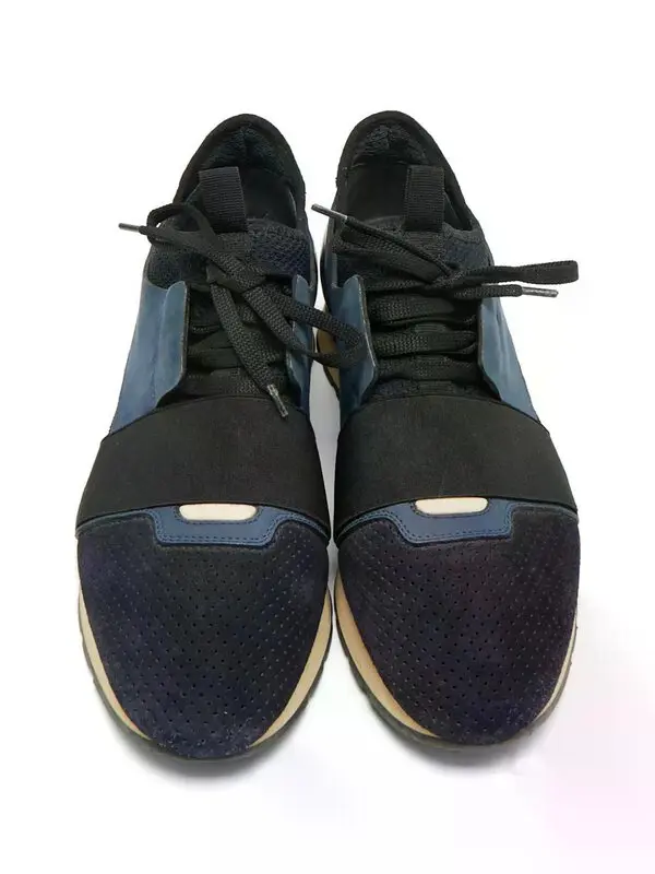 Balenciaga Race Runner Mesh-detail Sneakers - Blue