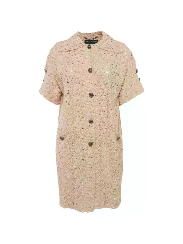 Dolce & Gabbana Sheer Lace Coat