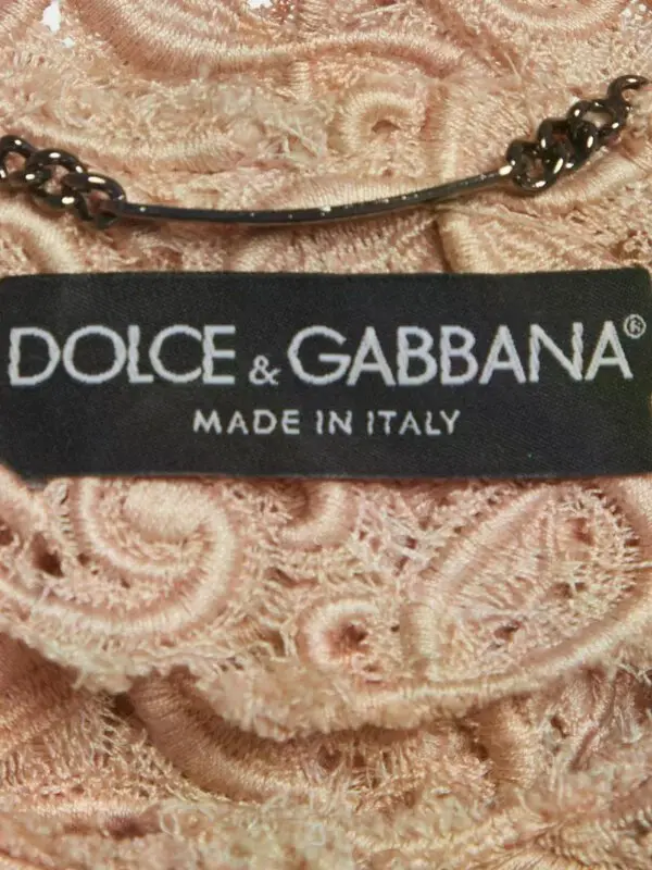 Dolce & Gabbana Sheer Lace Coat
