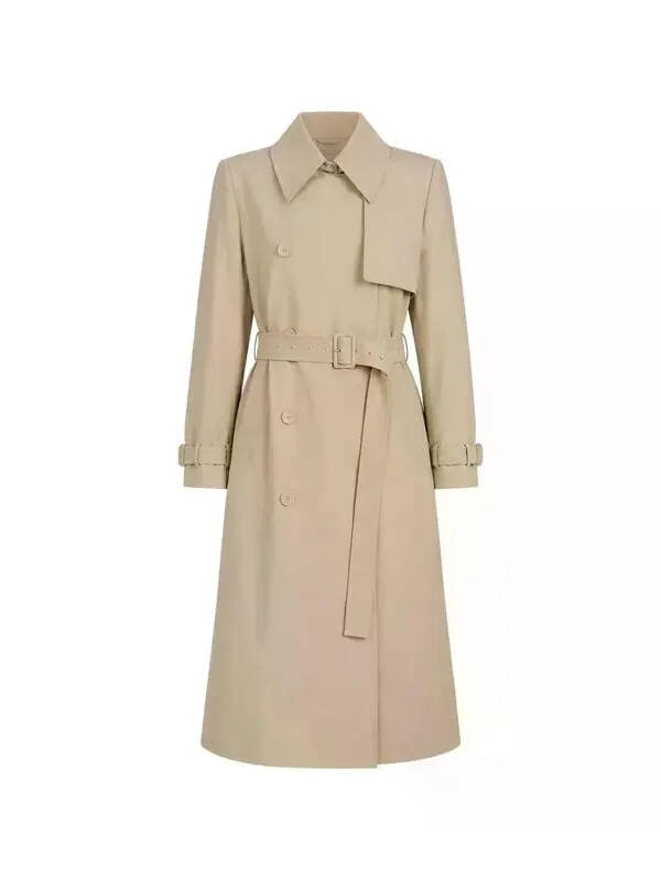 THE SEI Belted Structured Trench Coat