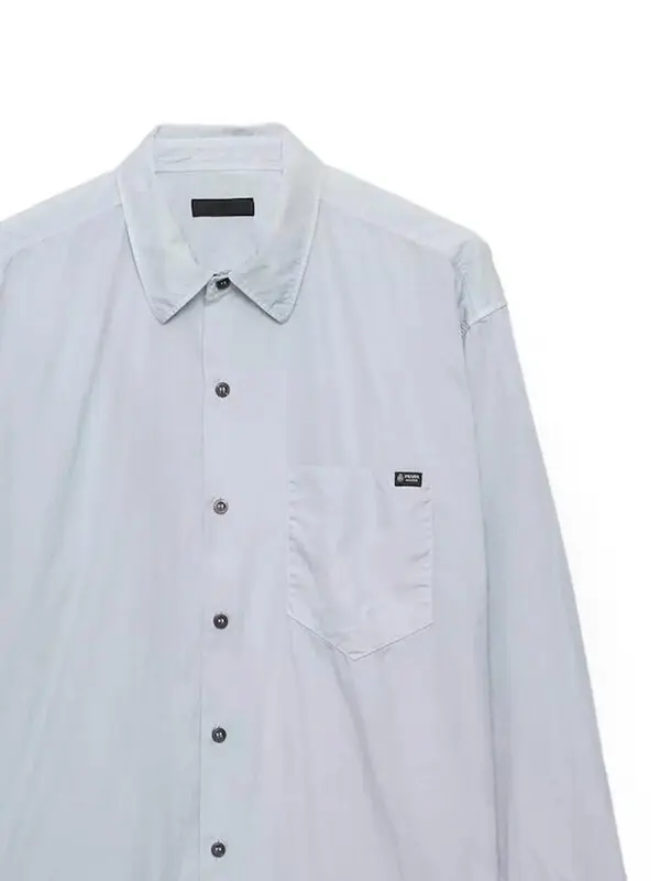 Prada Logo-patch Pocket Shirt