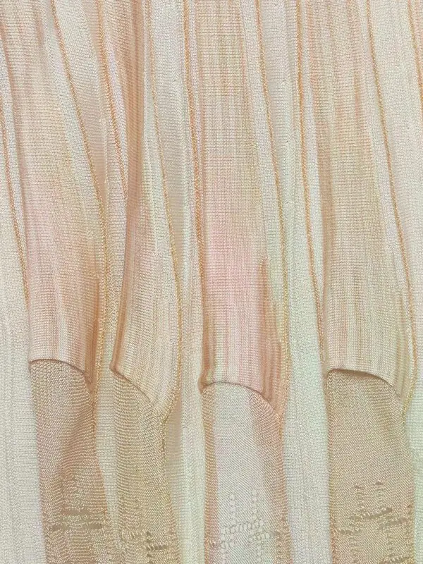 Missoni Beige Ribbed Skirt