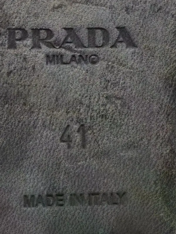 Prada Logo-strap Slides