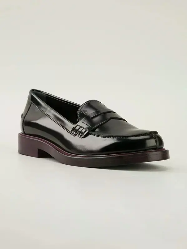TOD'S Leather Chunky Loafers