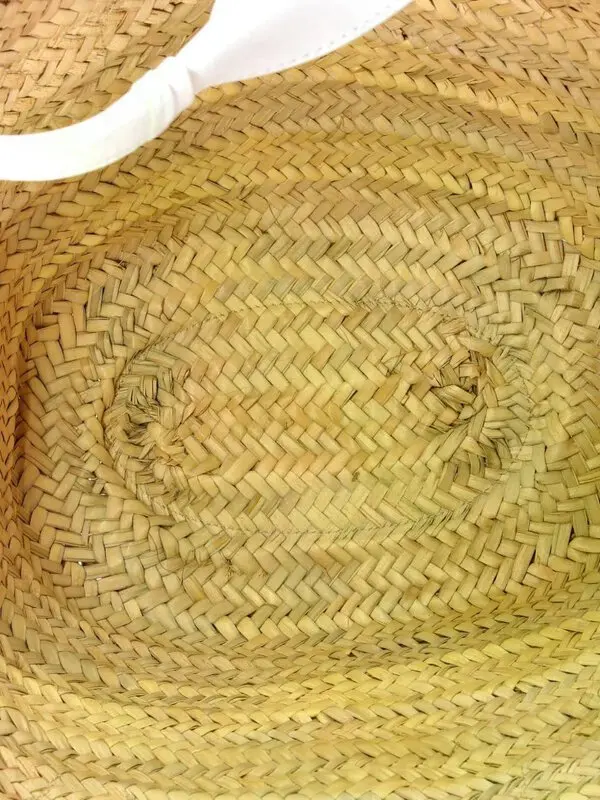 Chloé Sense Basket Tote Raffia Shoulder Bag