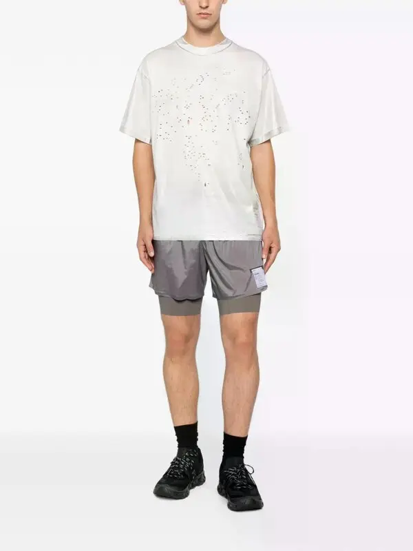 Satisfy Techsilk 8 Layered Shorts - Grey