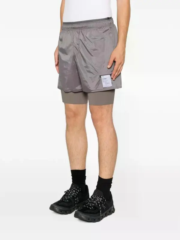 Satisfy Techsilk 8 Layered Shorts - Grey