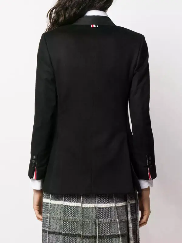 Thom Browne Wide-lapel Cashmere Jacket