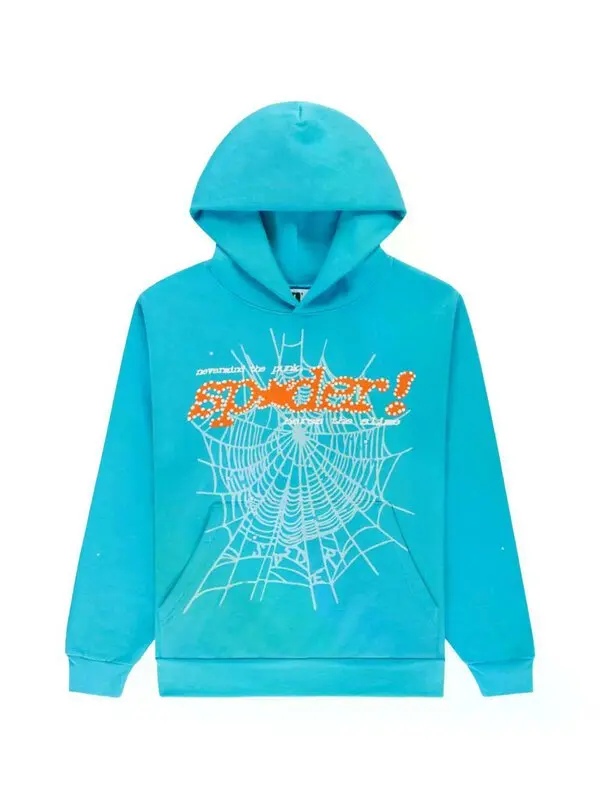 SP5DER Punk V2 Graphic-print Hoodie