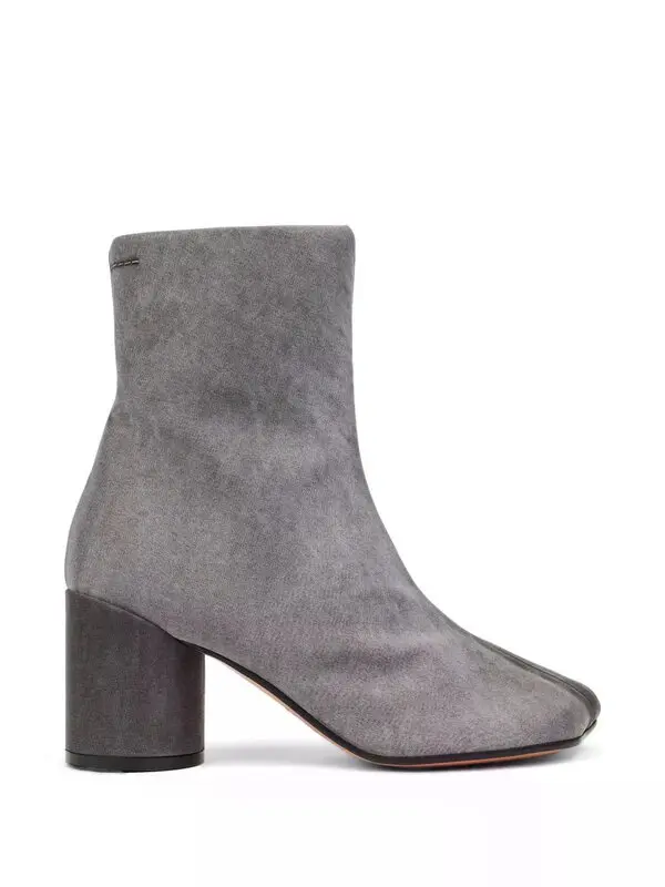 MAISON MARGIELA Anatomic Satin Ankle Boots