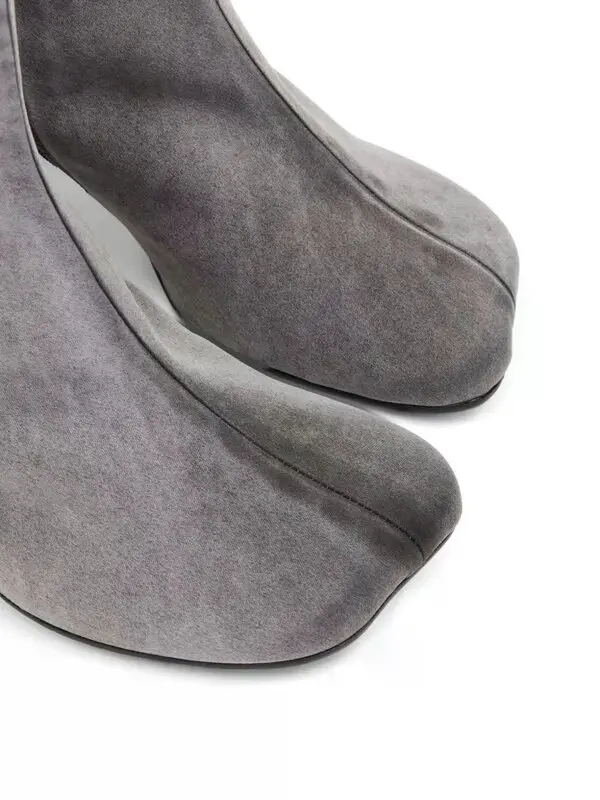 MAISON MARGIELA Anatomic Satin Ankle Boots