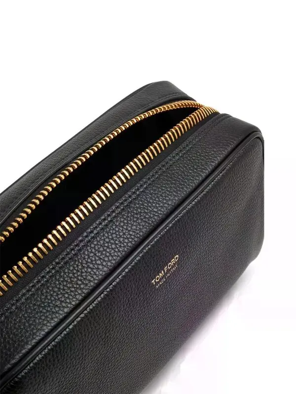 TOM FORD Grained Leather Wash Bag