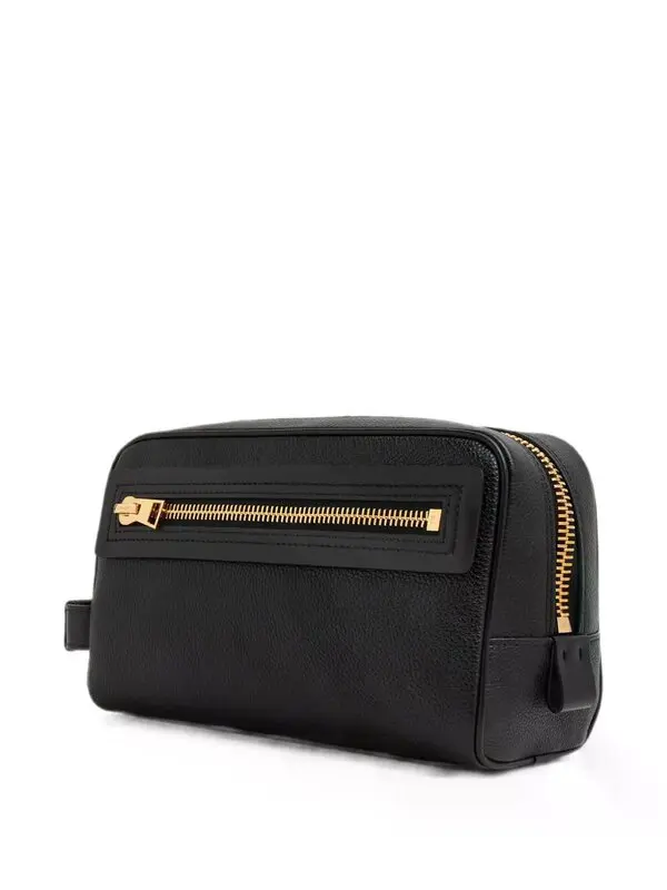 TOM FORD Grained Leather Wash Bag