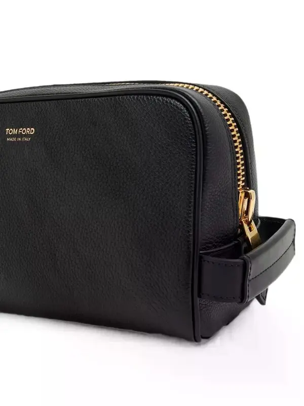 TOM FORD Grained Leather Wash Bag