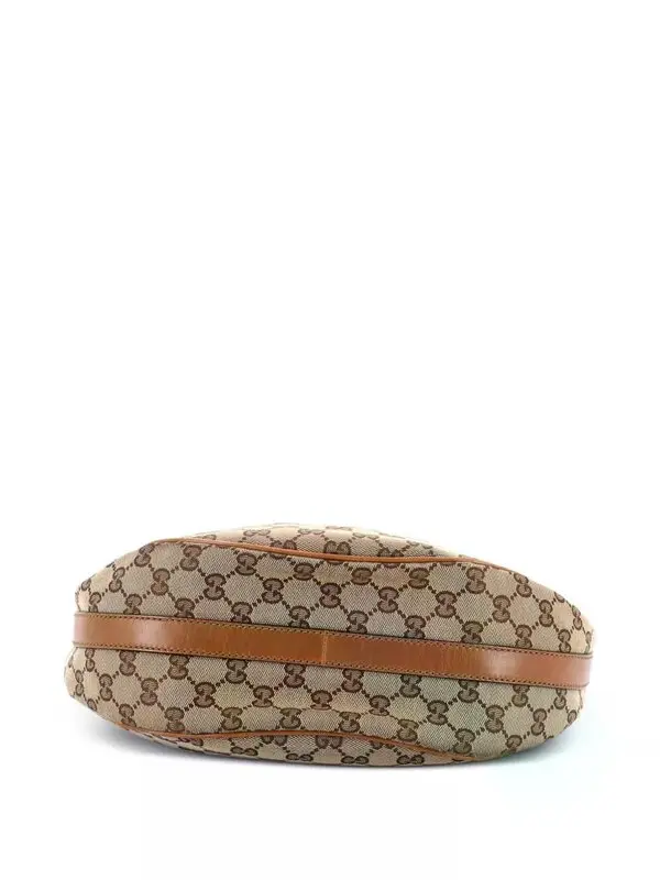 Gucci Gg Canvas Medium Hobo Bag - Brown