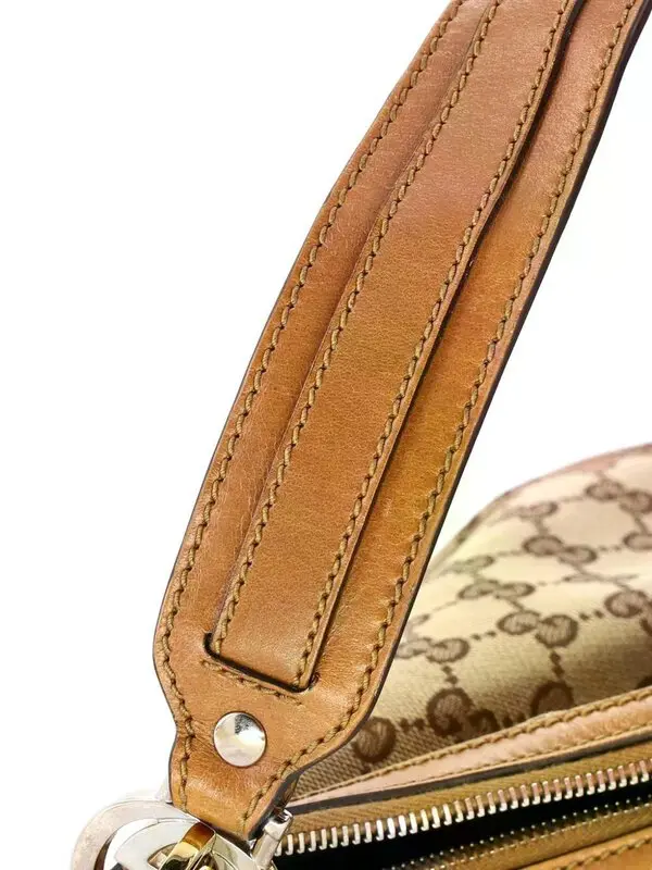 Gucci Gg Canvas Medium Hobo Bag - Brown