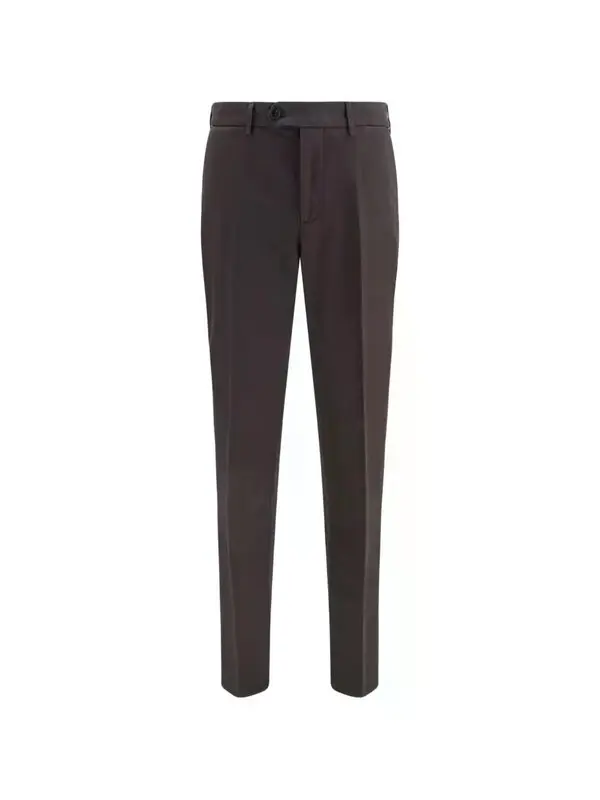 Brunello Cucinelli Slim Fit Dyed Trousers