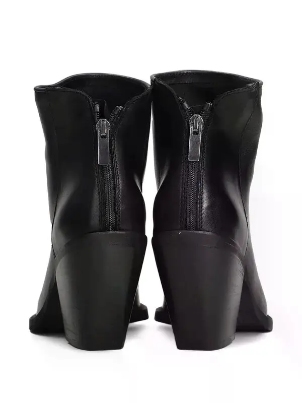 METISSE Rear-zip Ankle Boots