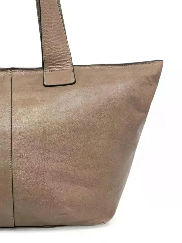 ALLSAINTS Jean Leather Tote Bag - Neutrals