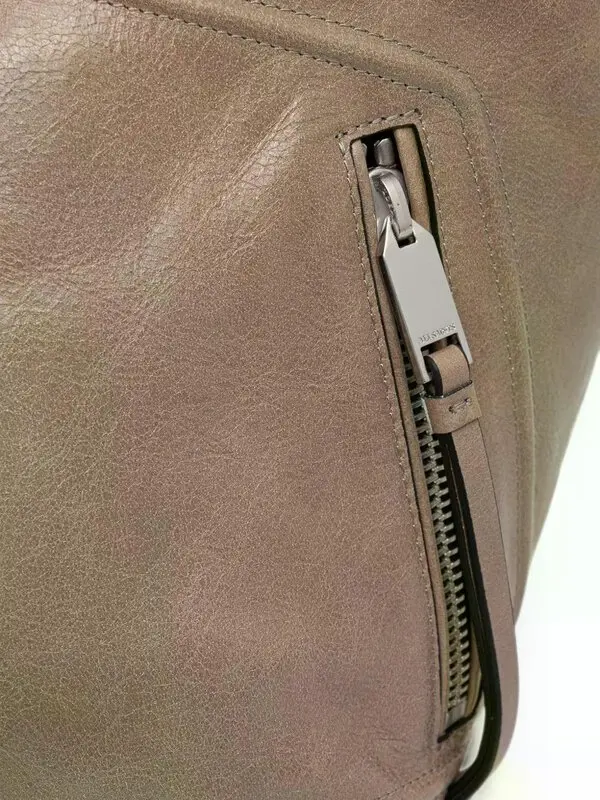 ALLSAINTS Jean Leather Tote Bag - Neutrals