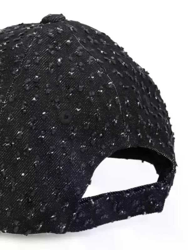 Armani Exchange Bouclé Logo Baseball Cap