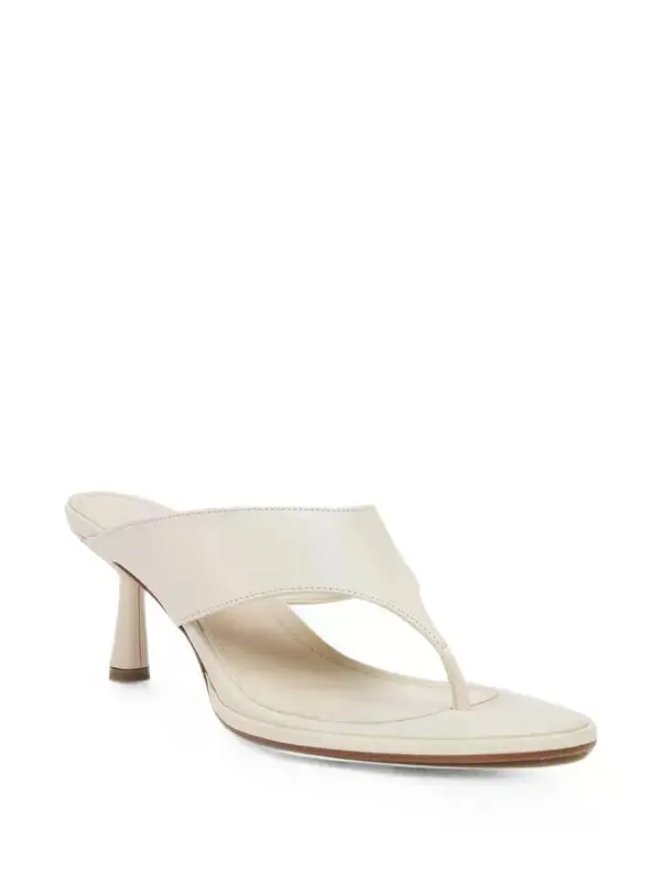 AeydĒ Olenna Leather Sandals - Neutrals