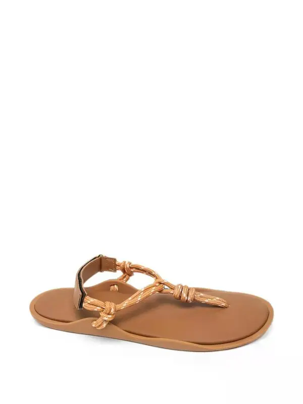 Flowze Knotted Touch-strap Sandals