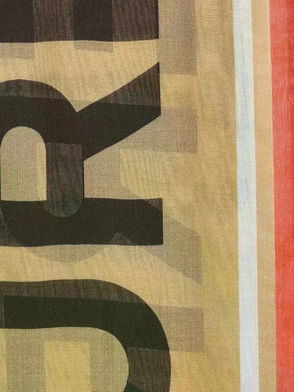 Burberry B-box Logo Scarf