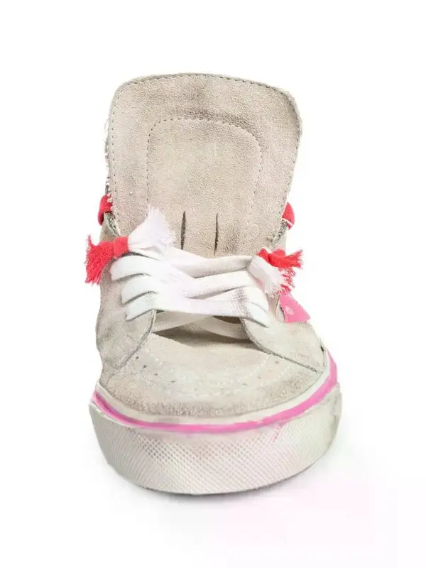 PAUL EASTERLIN Glitter-detail High-top Sneakers
