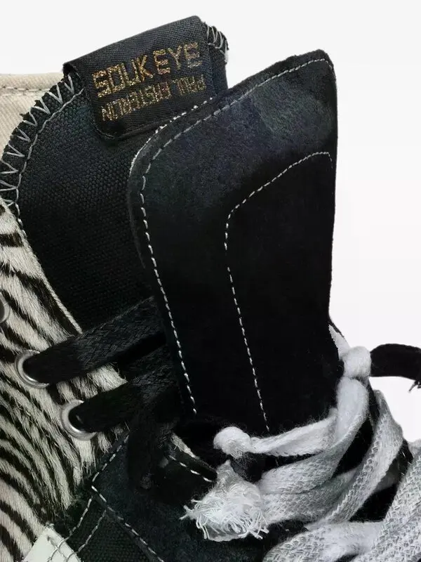 PAUL EASTERLIN Zebra Print Sneakers