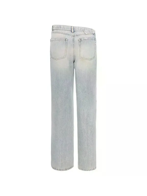 SEEN USERS Open-cut Buckled Jeans