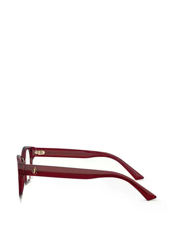 JIMMY CHOO Oval Frame Glasses