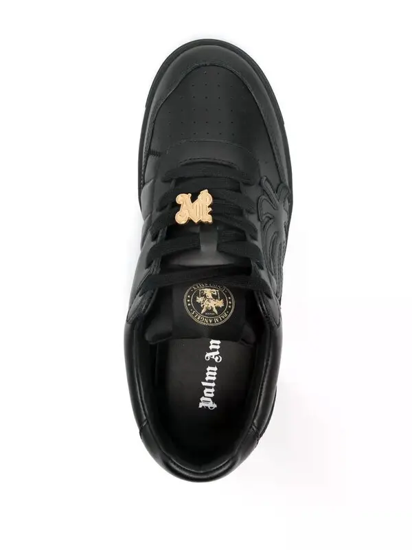 Palm Angels Palm Beach University Leather Sneakers