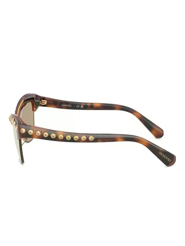 SWAROVSKI Crystal-embellished Cat-eye Sunglasses