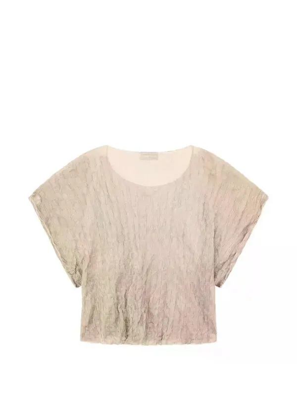 Emporio Armani Brushed Jacquard T-shirt