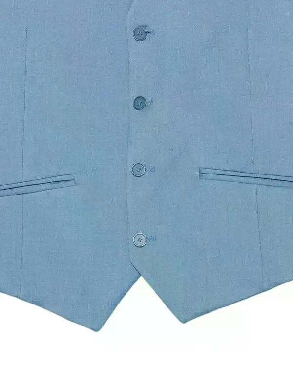 Karl Lagerfeld Sleeveless V-neck Waistcoat