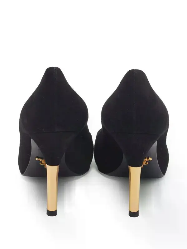 Prada Suede Platform Pumps