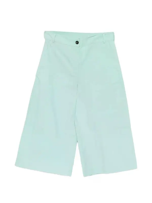 PSOPHIA Wide-leg Cropped Trousers