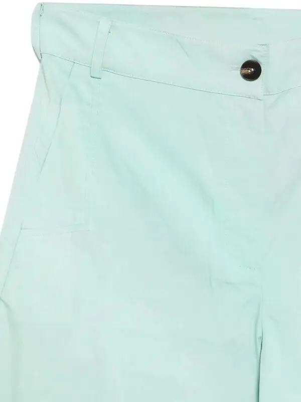 PSOPHIA Wide-leg Cropped Trousers