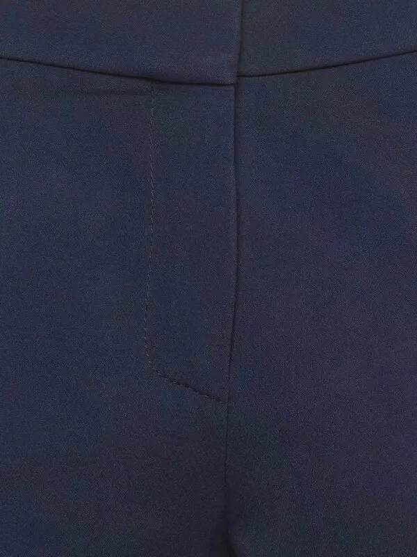 LOUIS VUITTON Crepe Straight-leg Trousers