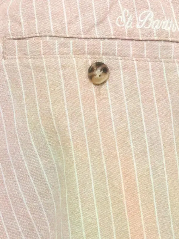 MC2 SAINT BARTH Pinstripe Shorts
